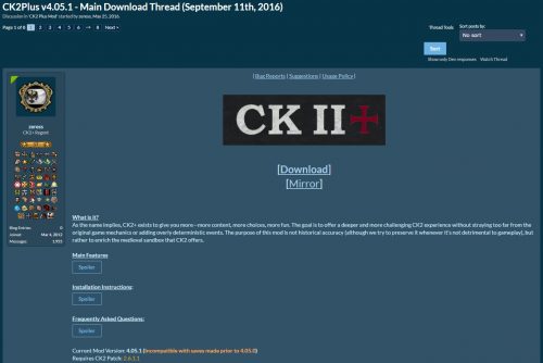 CK2総合MODの龍「CK2+」 – Simulationian.com