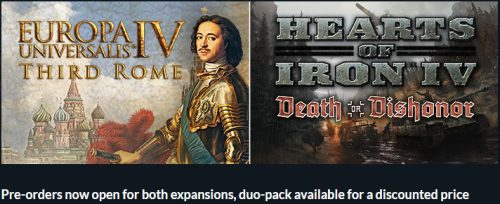 EU4新DLC「Third Rome」、HoI4新DLC「Death or Dishonor」発売は6月14日 ...