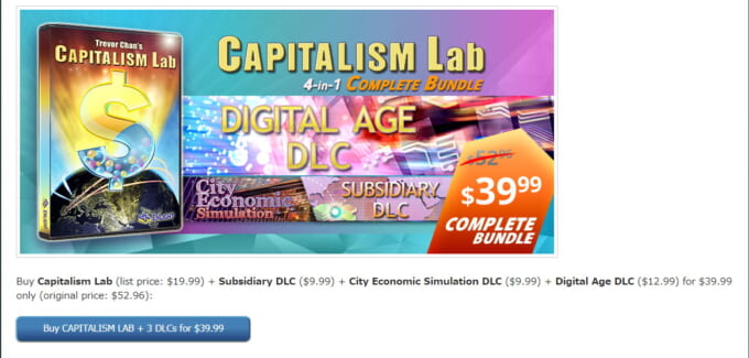 究極の企業経営シミュレーション「Capitalism Lab」 – Simulationian.com