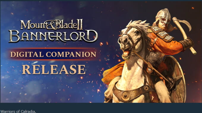 「Mount & Blade II: Bannerlord」でDLC「Digital Companion」が発売 ...