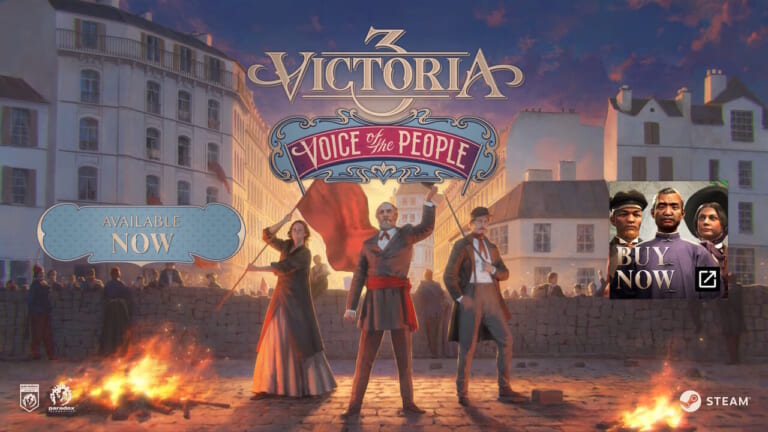 「Victoria 3」新DLC「Voice of the People」発売！ – Simulationian.com