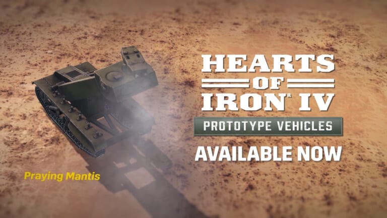 「Hearts of Iron IV」新DLC「Prototype Vehicles」発売！ – Simulationian.com