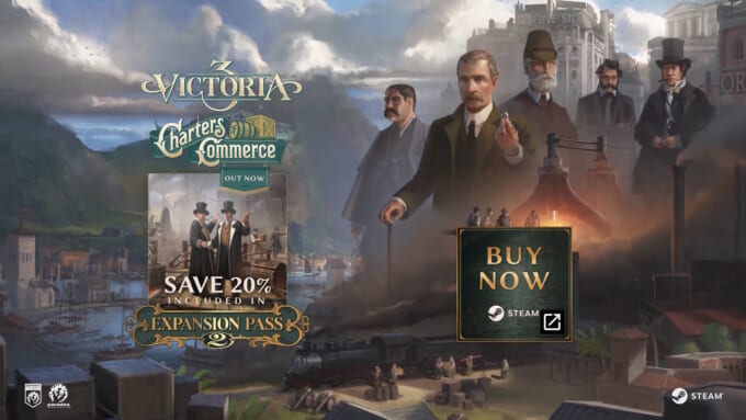 「Victoria 3」新DLC「Charters of Commerce」発売！ – Simulationian.com